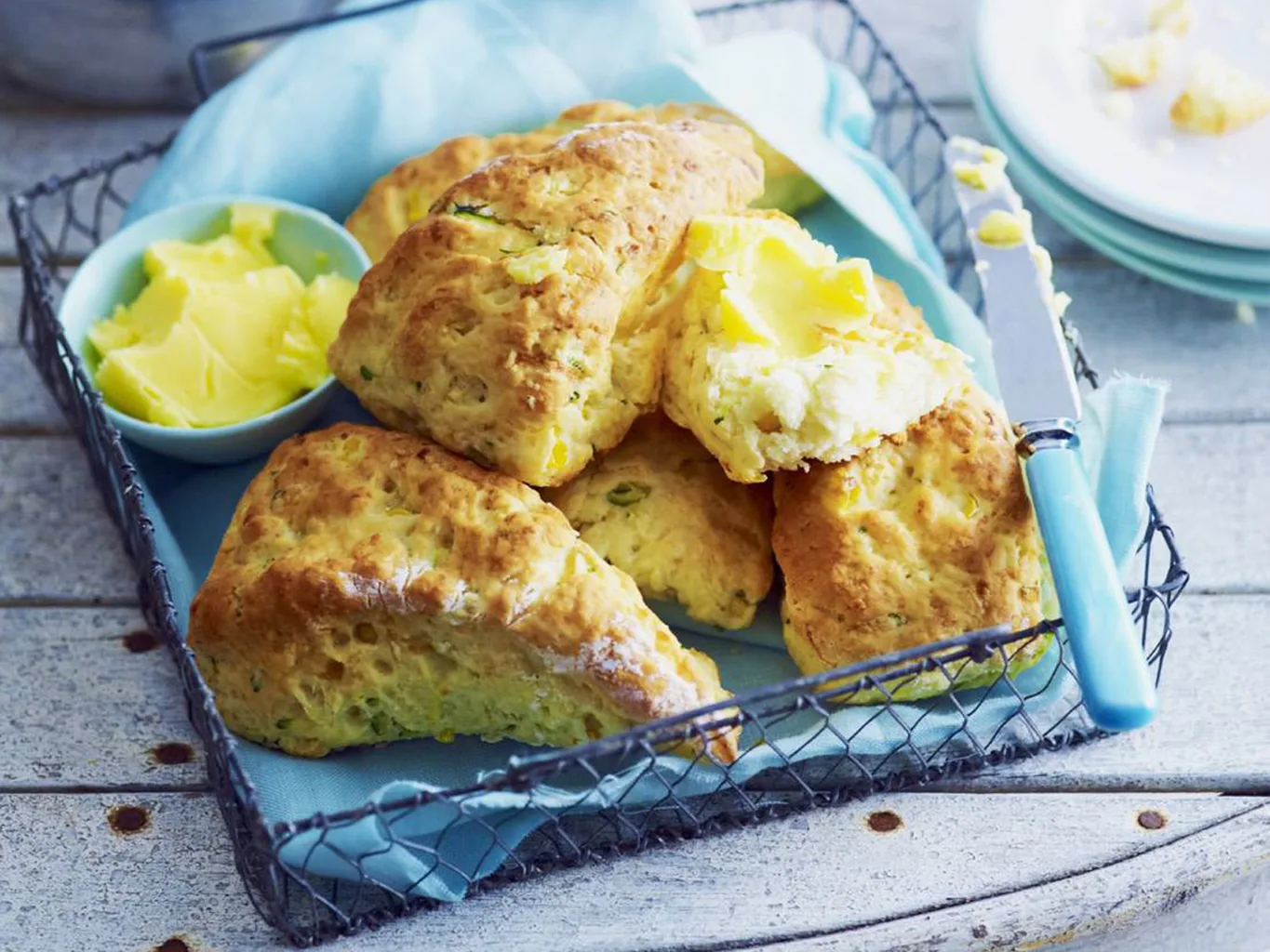 Zucchini, fetta and corn wedges | Women's Weekly Food