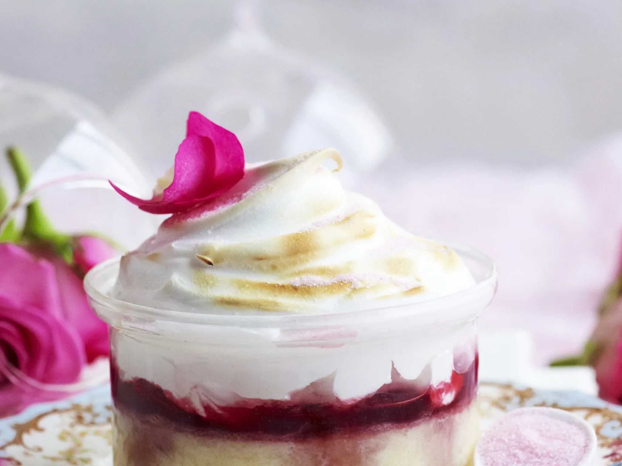 Rose queen puddings | Women's Weekly Food