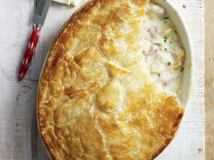 Smoked cod and cheddar pie | Women's Weekly Food