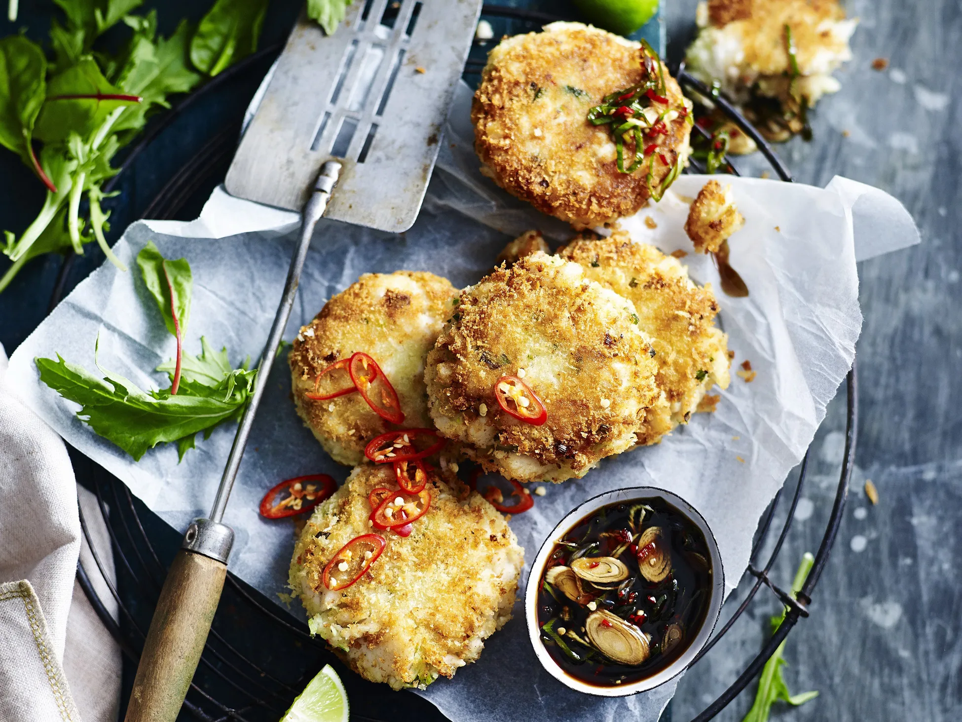 Asian-style fish cakes | Women's Weekly Food