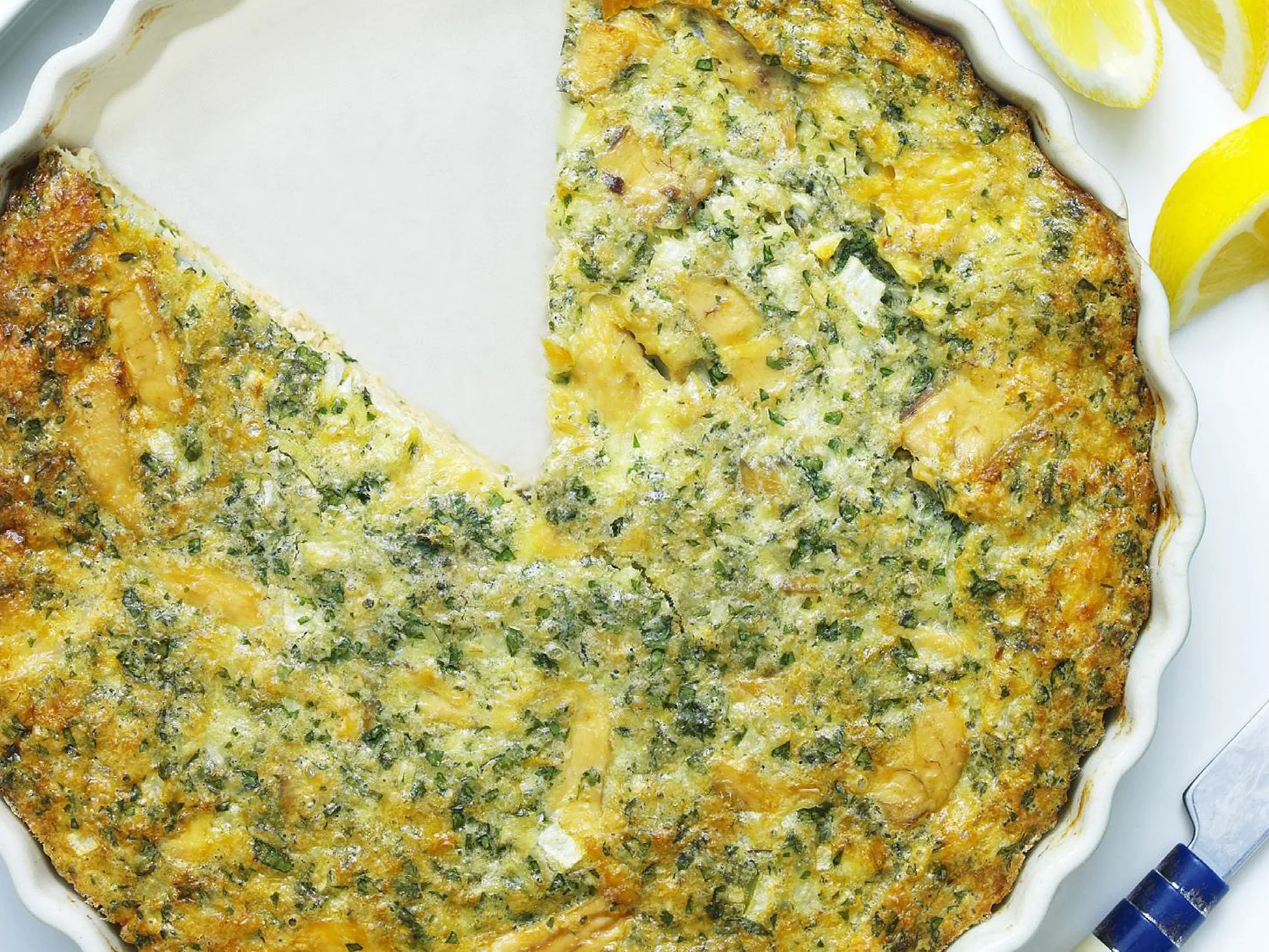 Crustless quiche with bacon & tomato | Women's Weekly Food