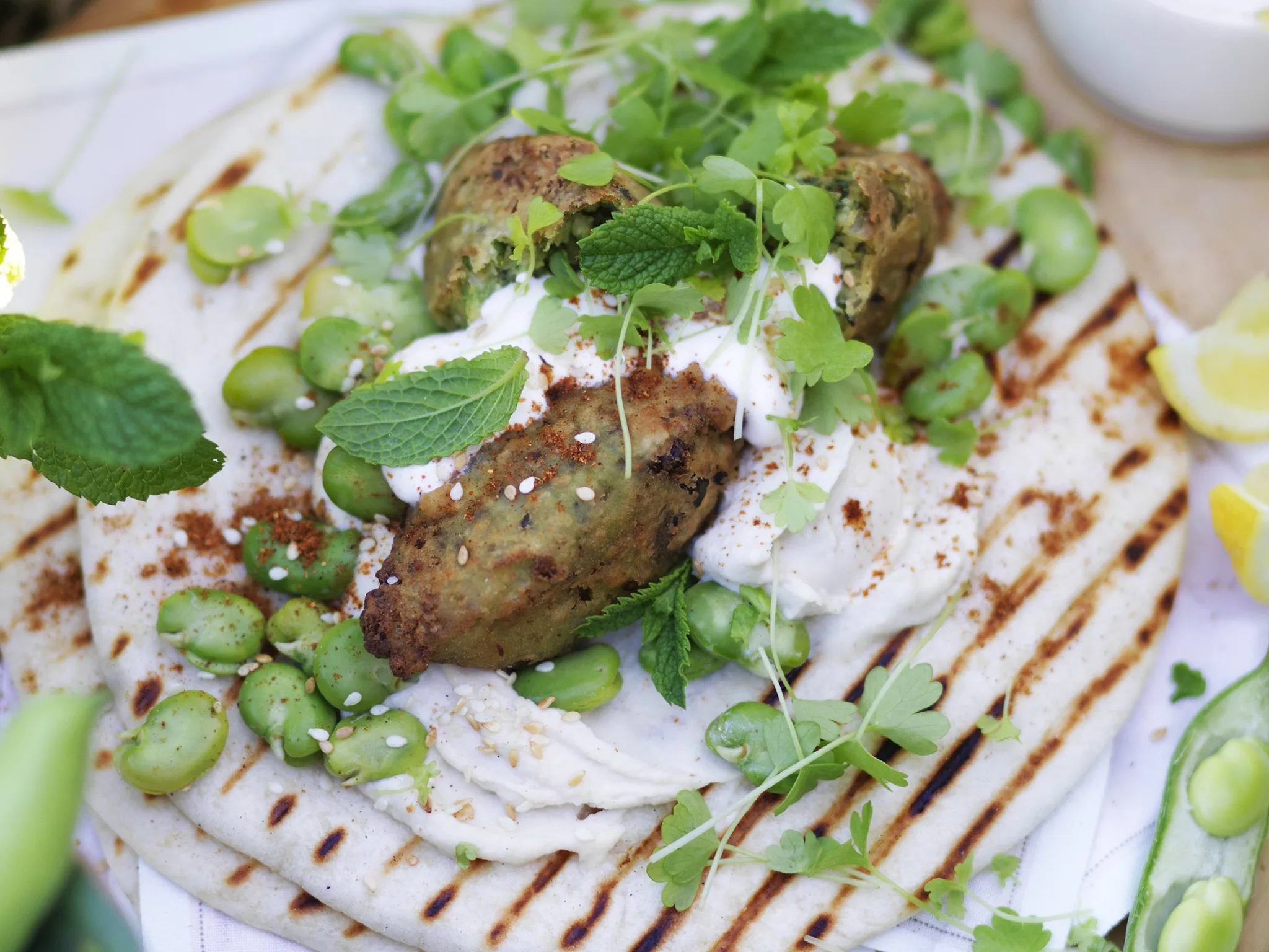 Falafel with tahini sauce | Women's Weekly Food