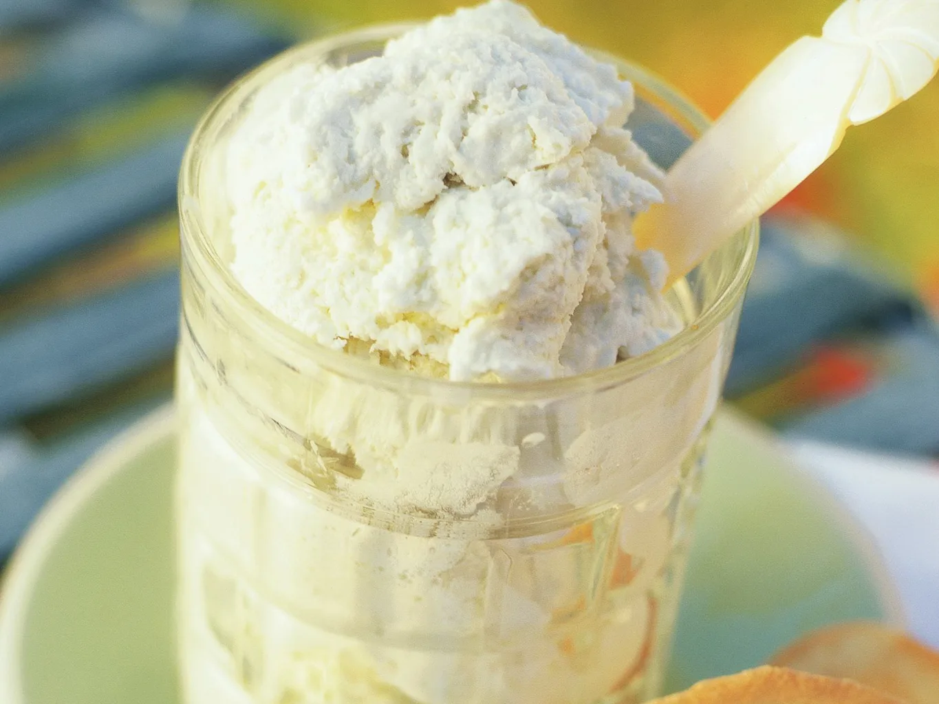 Soft grape gelato with nutmeg wafers | Women's Weekly Food