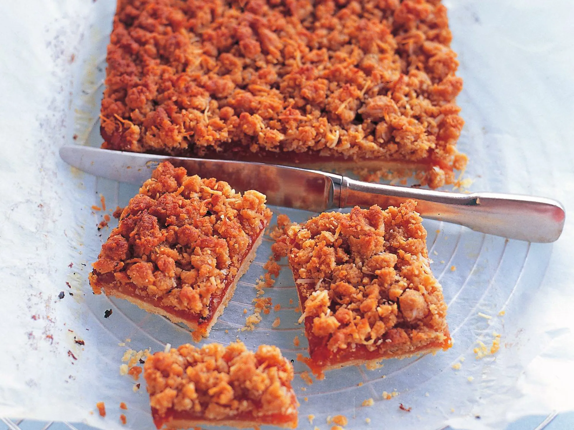 Plum crumble slice | Women's Weekly Food