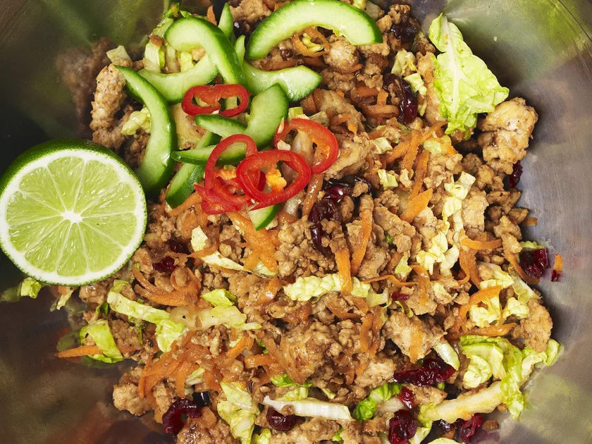 Turkey larb with cranberries | Women's Weekly Food