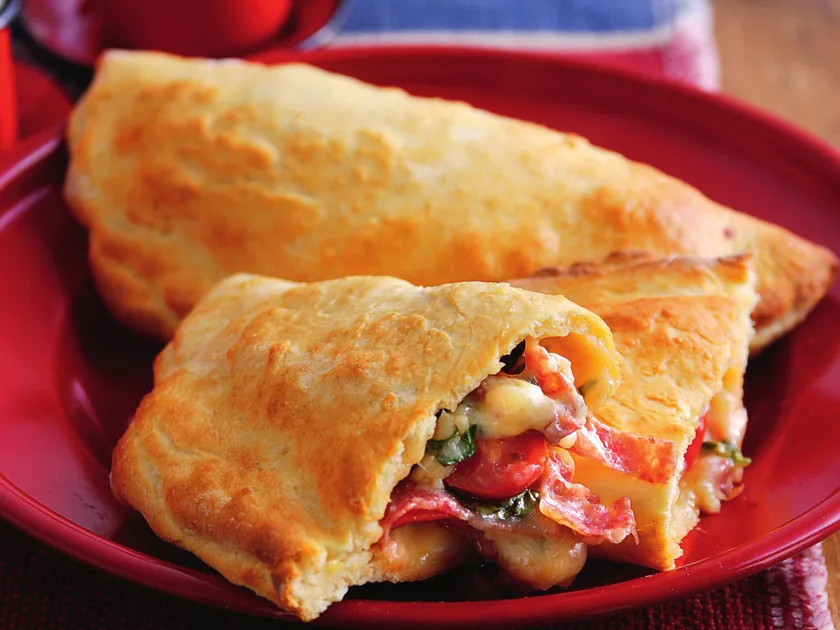 Easy Homemade Calzone with Savory Fillings