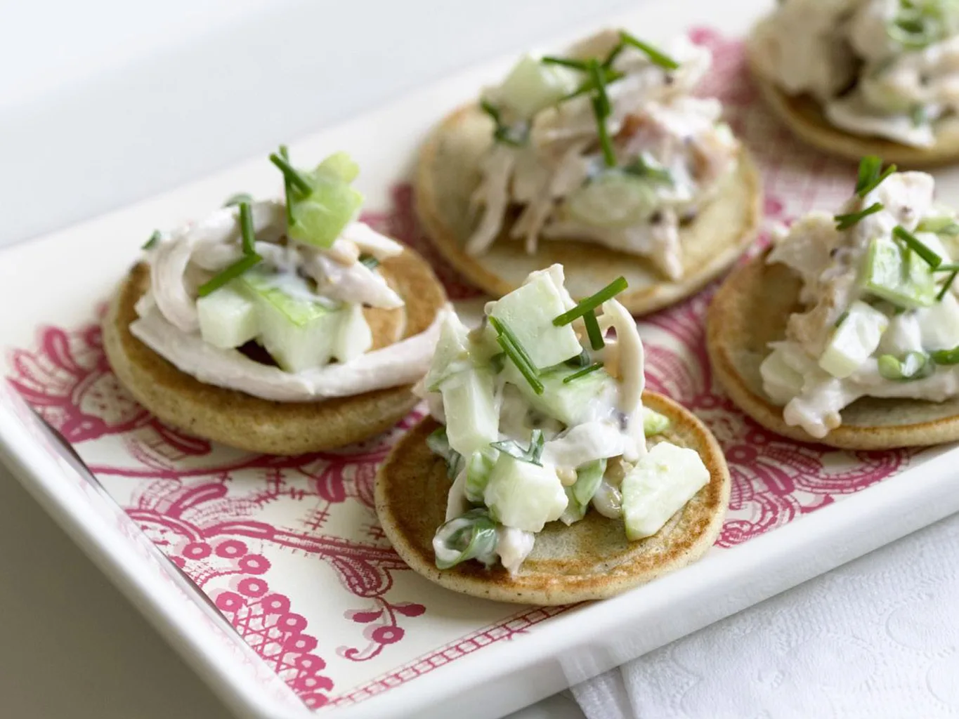 Blinis with four different toppings | Women's Weekly Food