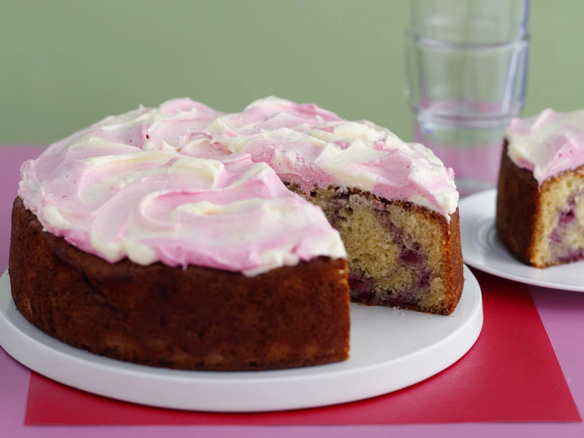 Raspberry swirl cake | Women's Weekly Food