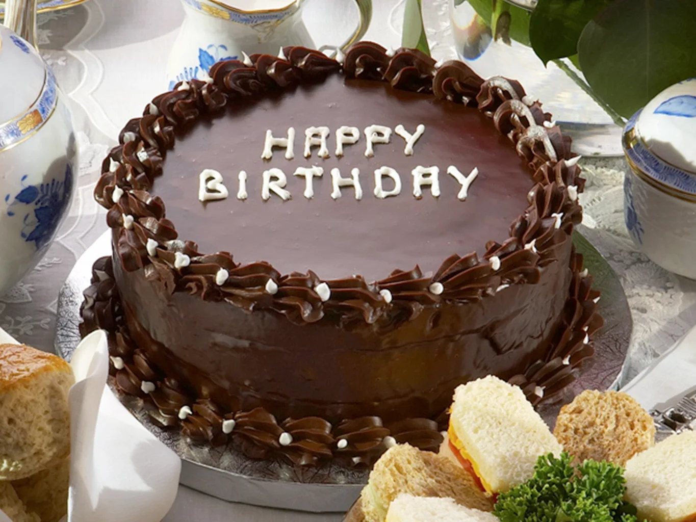 Queen Elizabeth II's Birthday Chocolate Cake