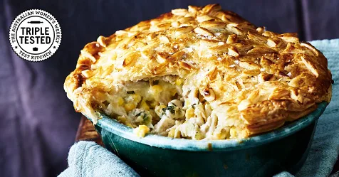 Creamy chicken pie | Women's Weekly Food