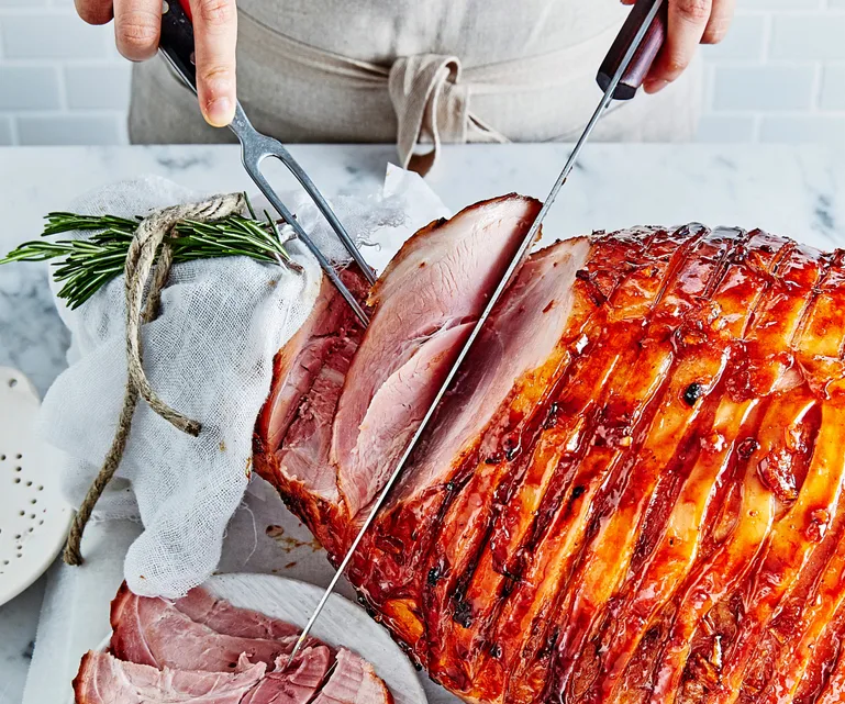 How to carve a leg of ham | Women's Weekly Food