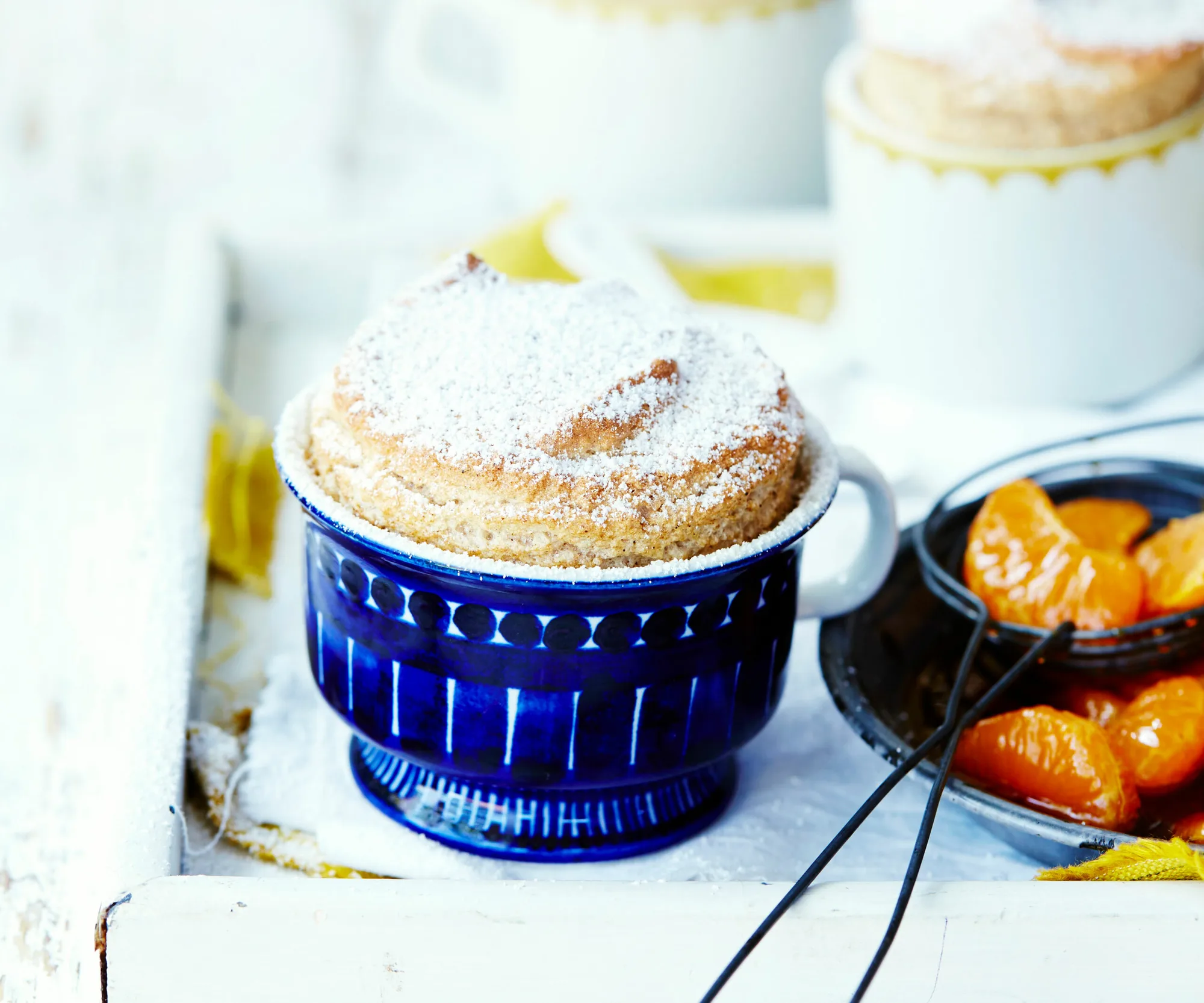 Mandarin and chai souffles | Women's Weekly Food