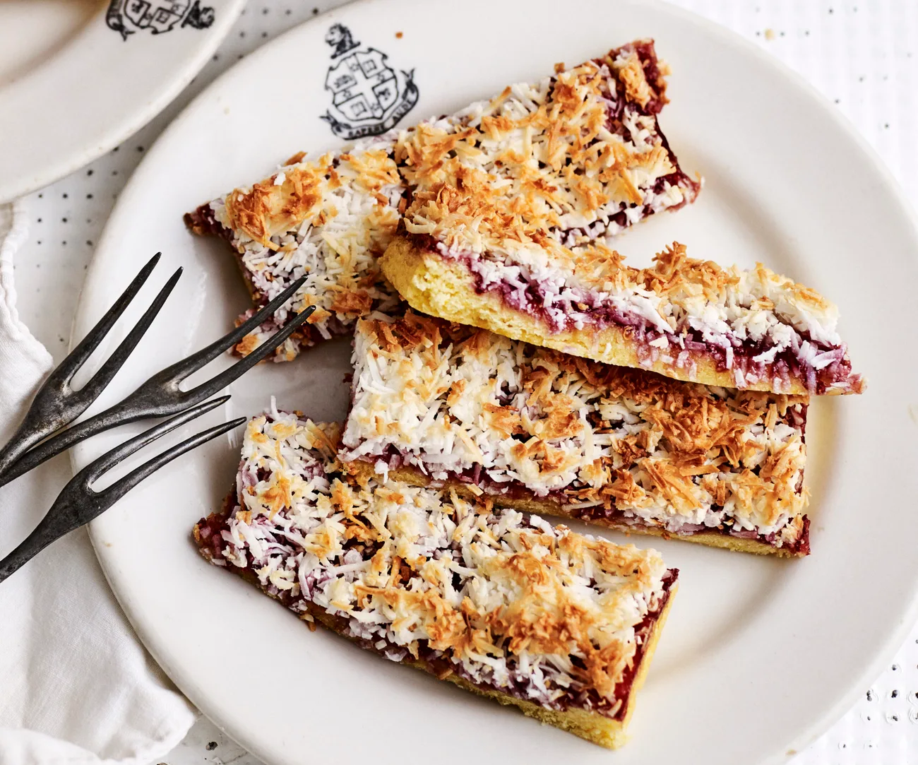 Raspberry coconut slice | Women's Weekly Food