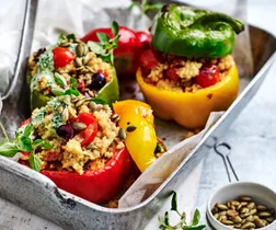 Stuffed capsicum recipe | Women's Weekly Food