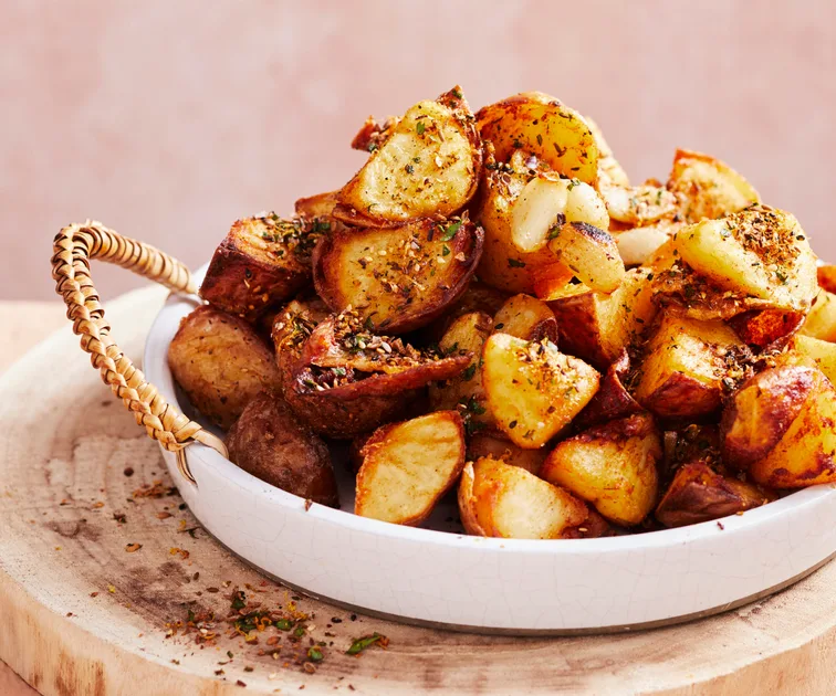 Crispy Middle Eastern Seed and Spice Fried Potatoes