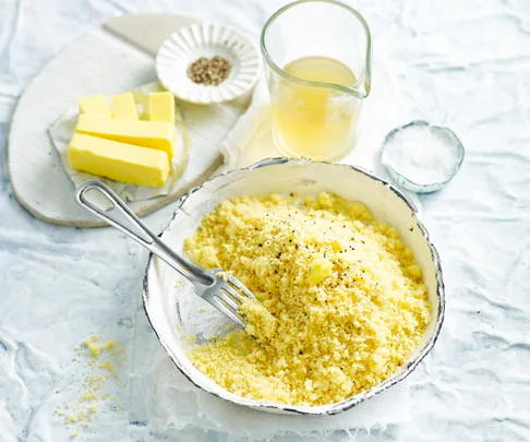 how to cook couscous with butter