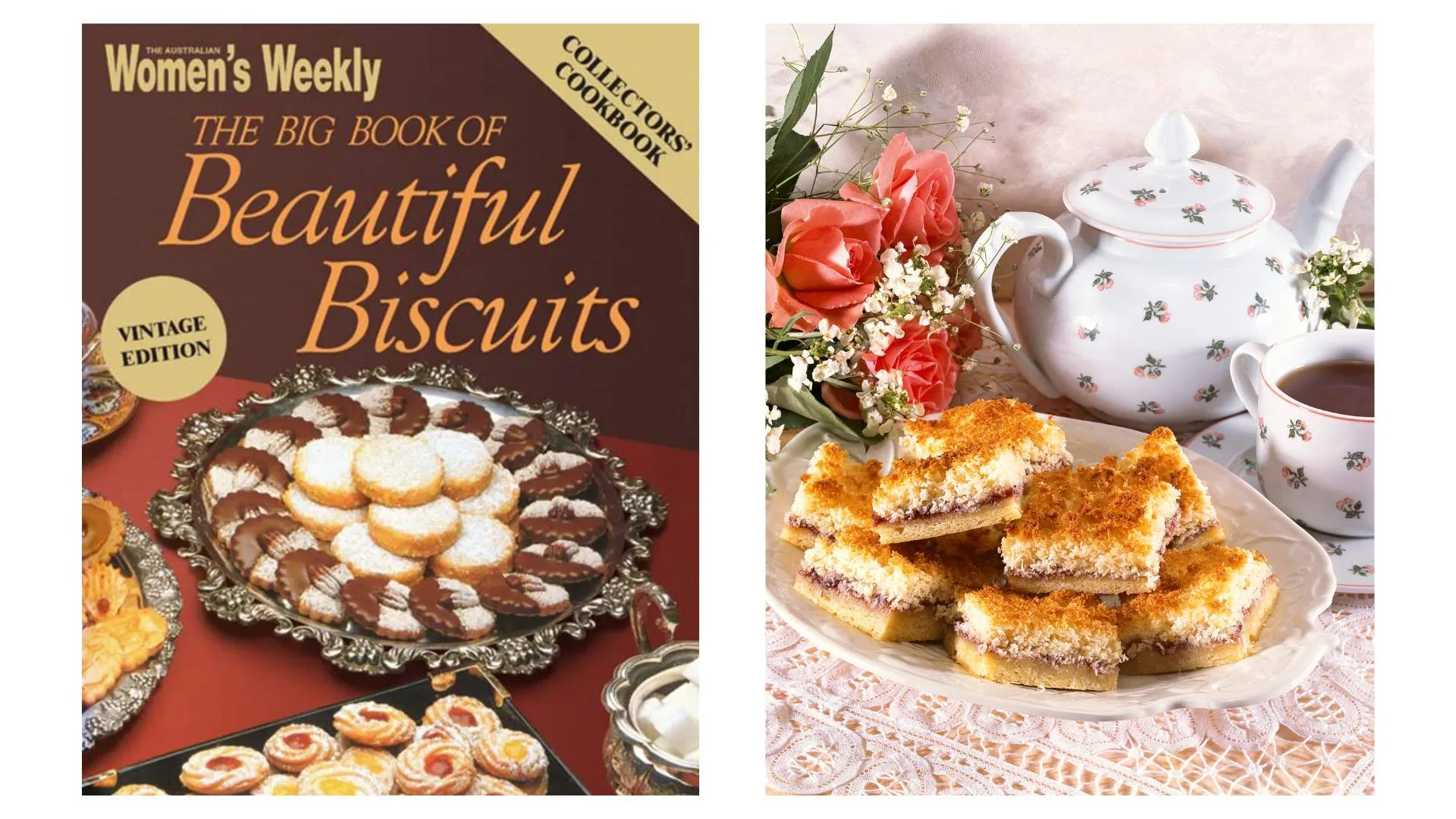 Classic raspberry coconut slice | Women's Weekly Food