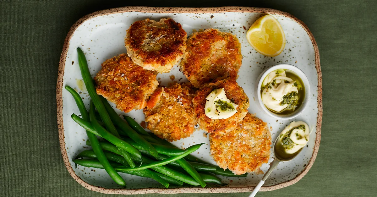 Salmon and white bean fish cakes | Women's Weekly Food