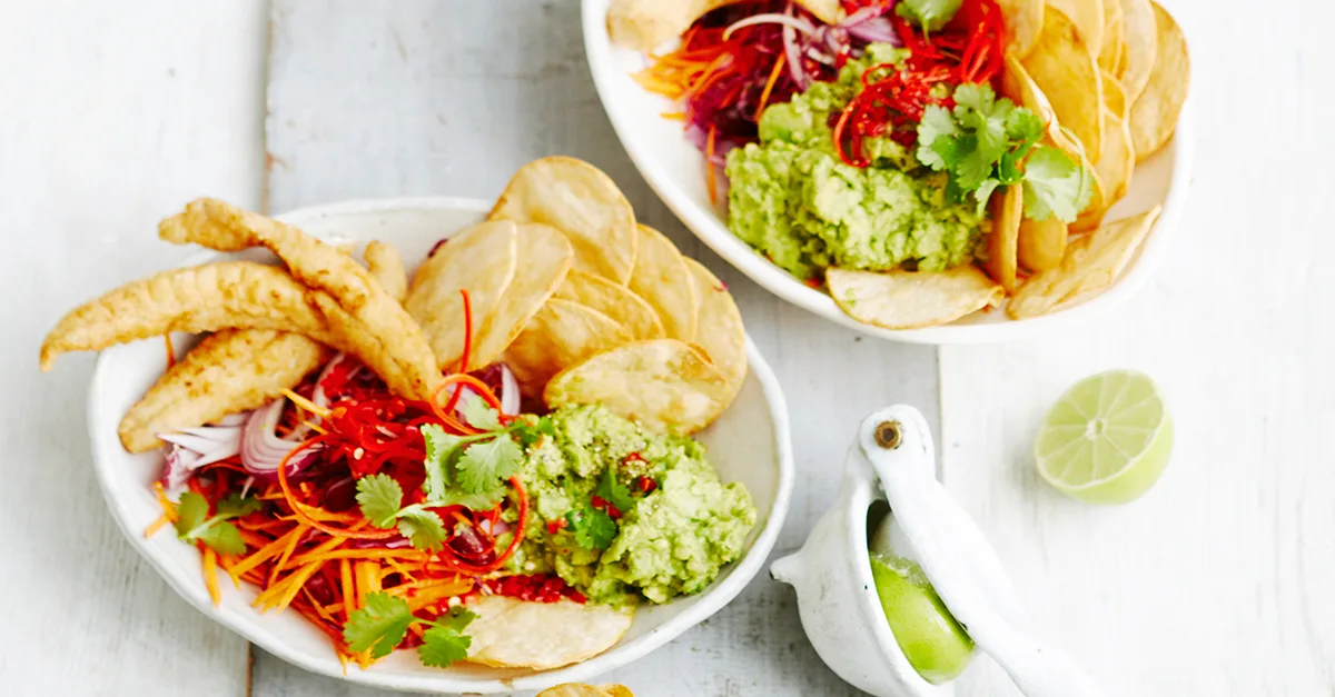 Spicy fish nacho salad | Women's Weekly Food
