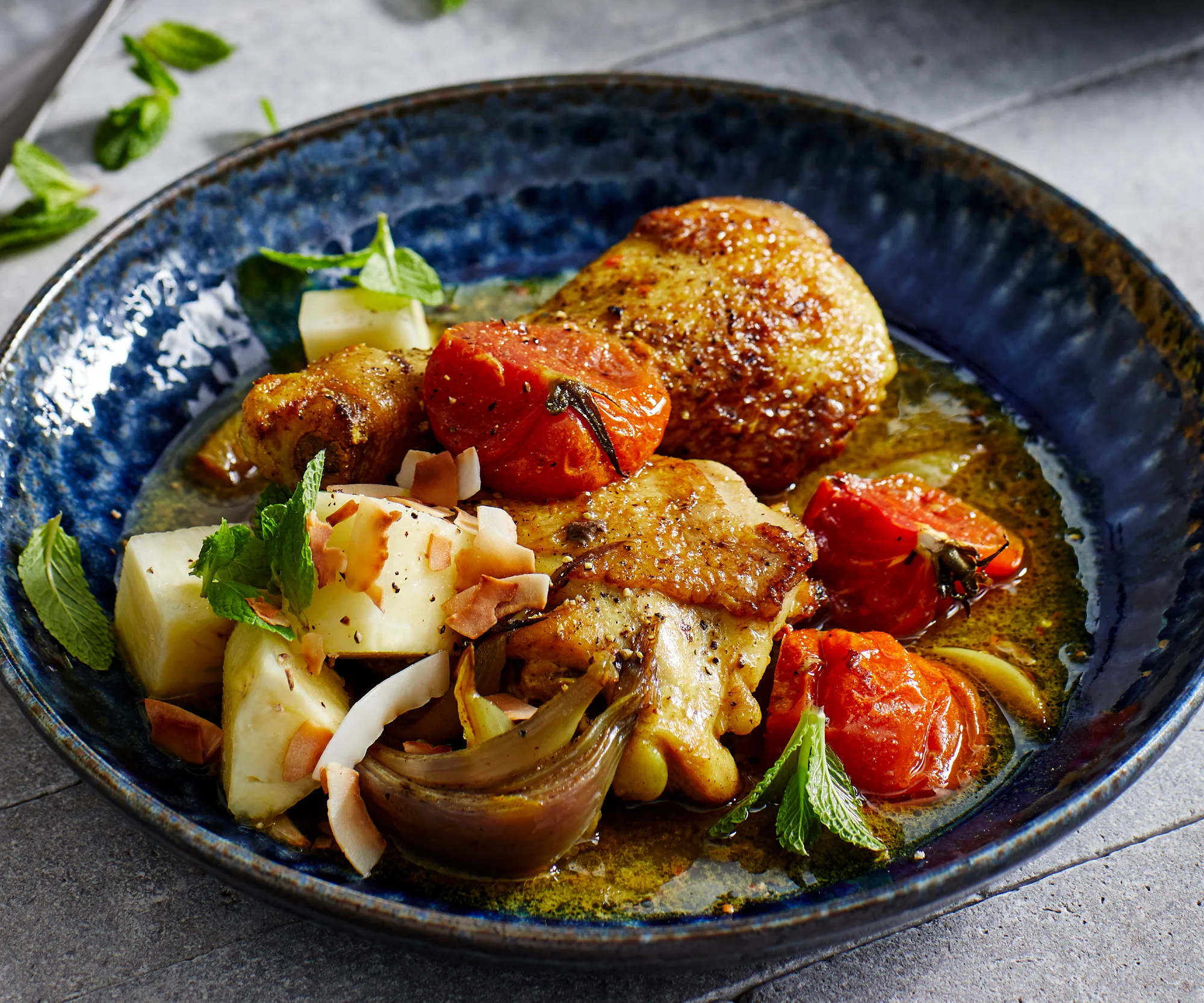 African-Inspired Kuku Paka Chicken Curry