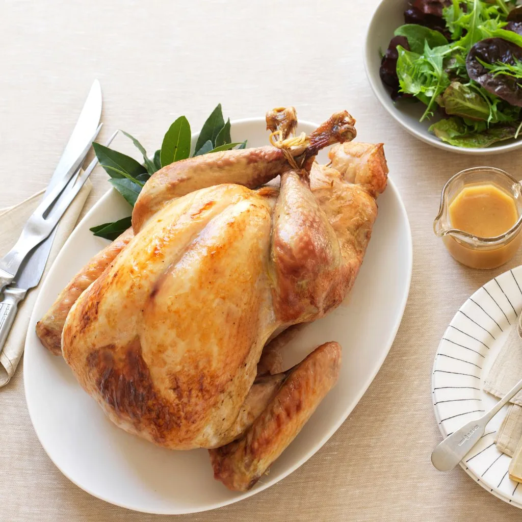 Roast turkey with forcemeat stuffing | Women's Weekly Food