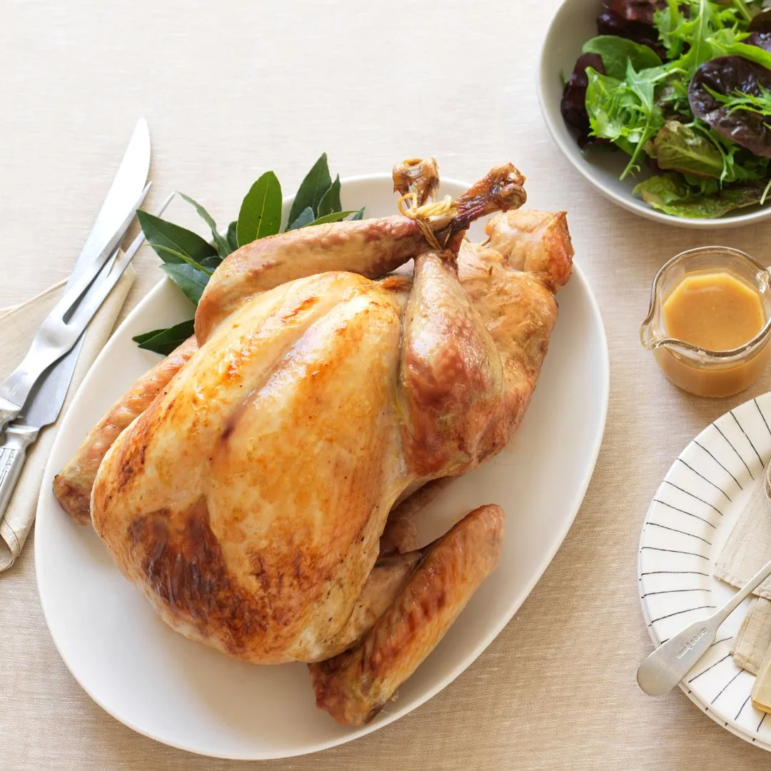 Roast turkey with forcemeat stuffing | Women's Weekly Food