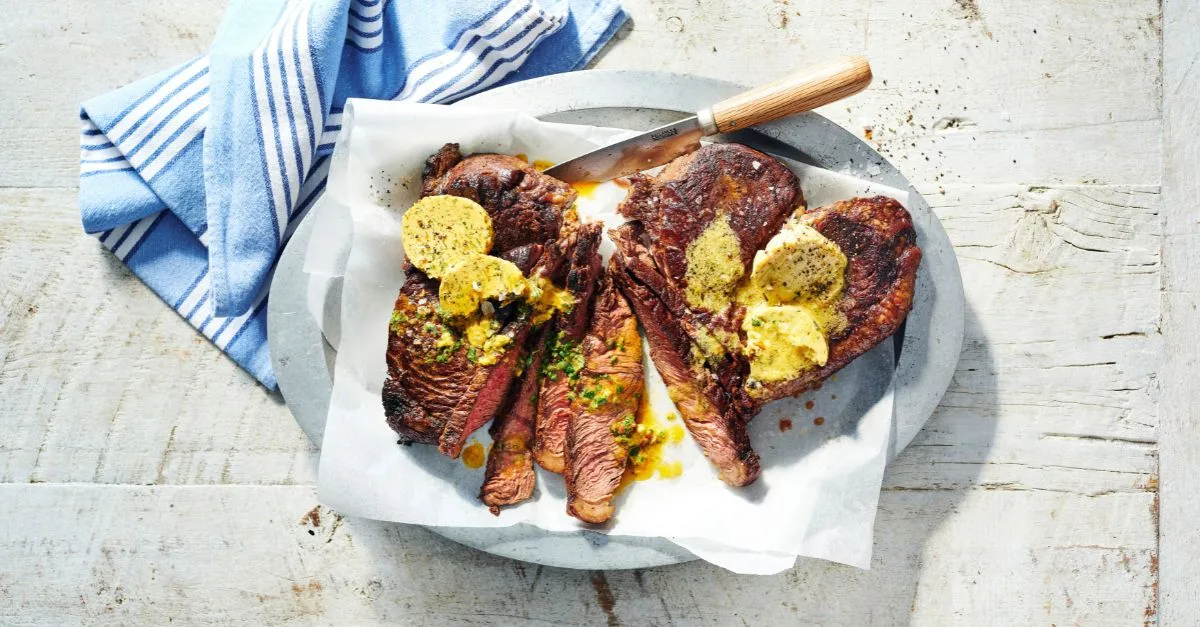 Rump steak with flavoured butters | Women's Weekly Food