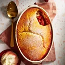 Feather Sponge Cake with Passionfruit Icing