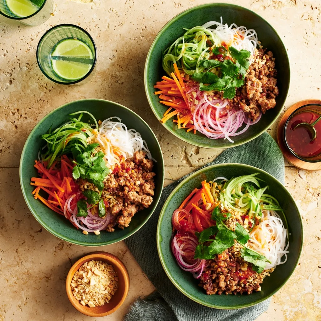 20-minute Vietnamese minced pork noodles | Women's Weekly Food