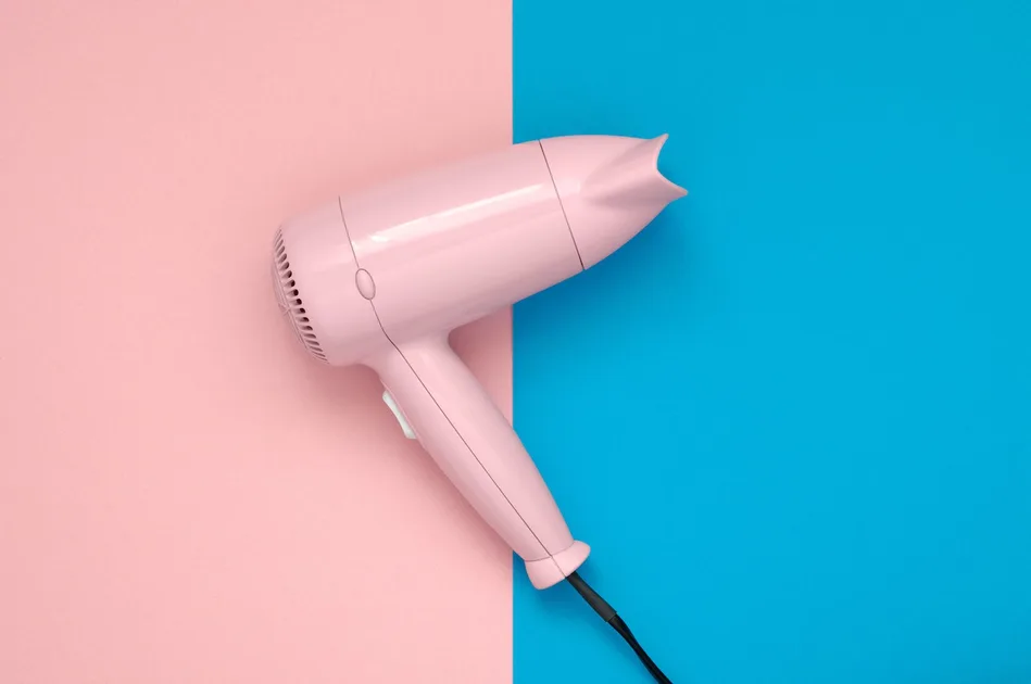 This woman's hairdryer catching on fire is going viral