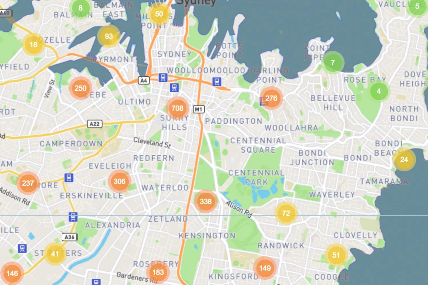 Sydney's Most Unsafe Spots For Women Revealed In New Map