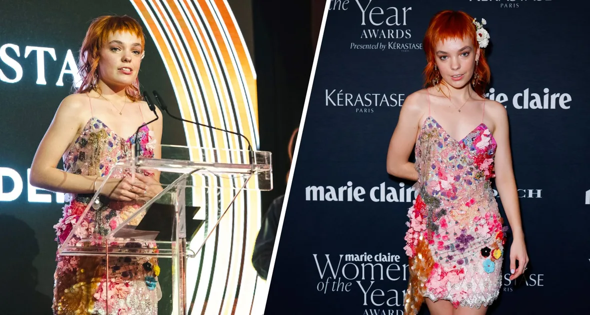 Chloé Hayden's Moving Acceptance Speech At marie claire's Woman Of The ...