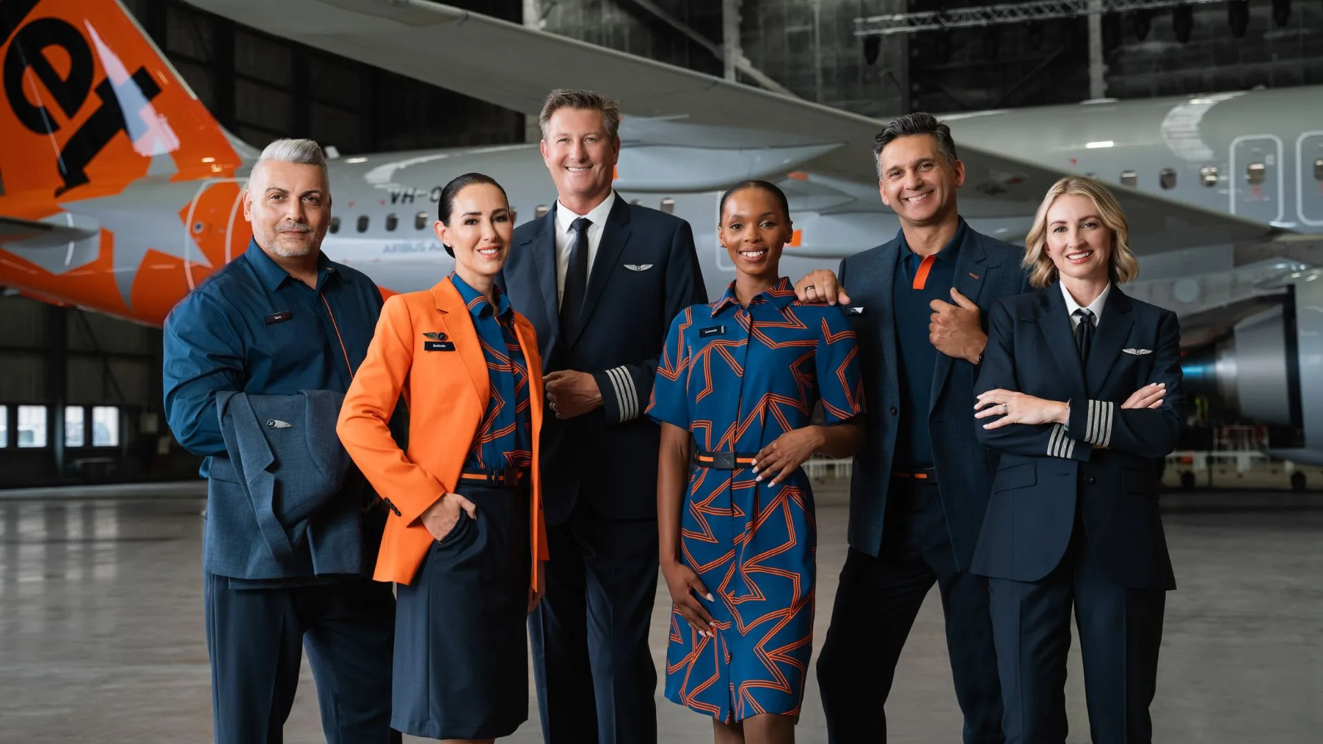 Jetstar And Genevieve Smart Unveil Revamped New Uniform | marie claire