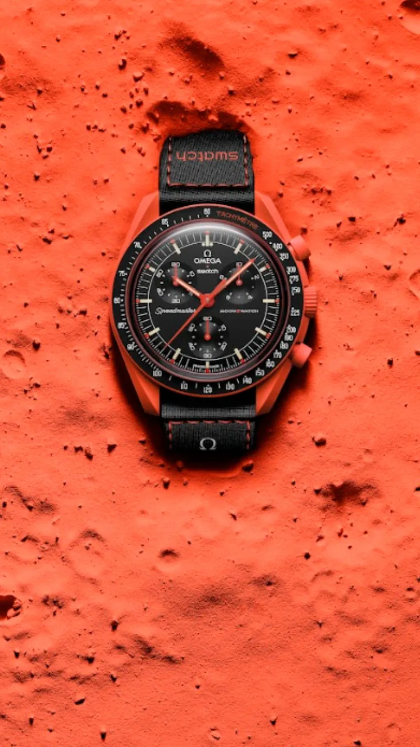 Hands of Time–The New MoonSwatch Collection Has Landed| marie claire