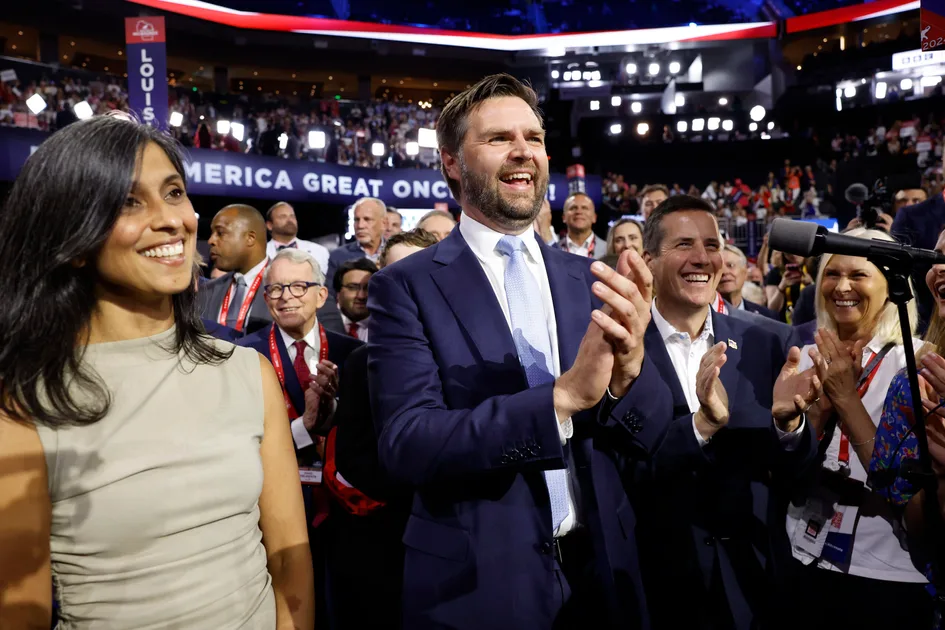 Who Is Donald Trump's Vice President JD Vance? | marie claire