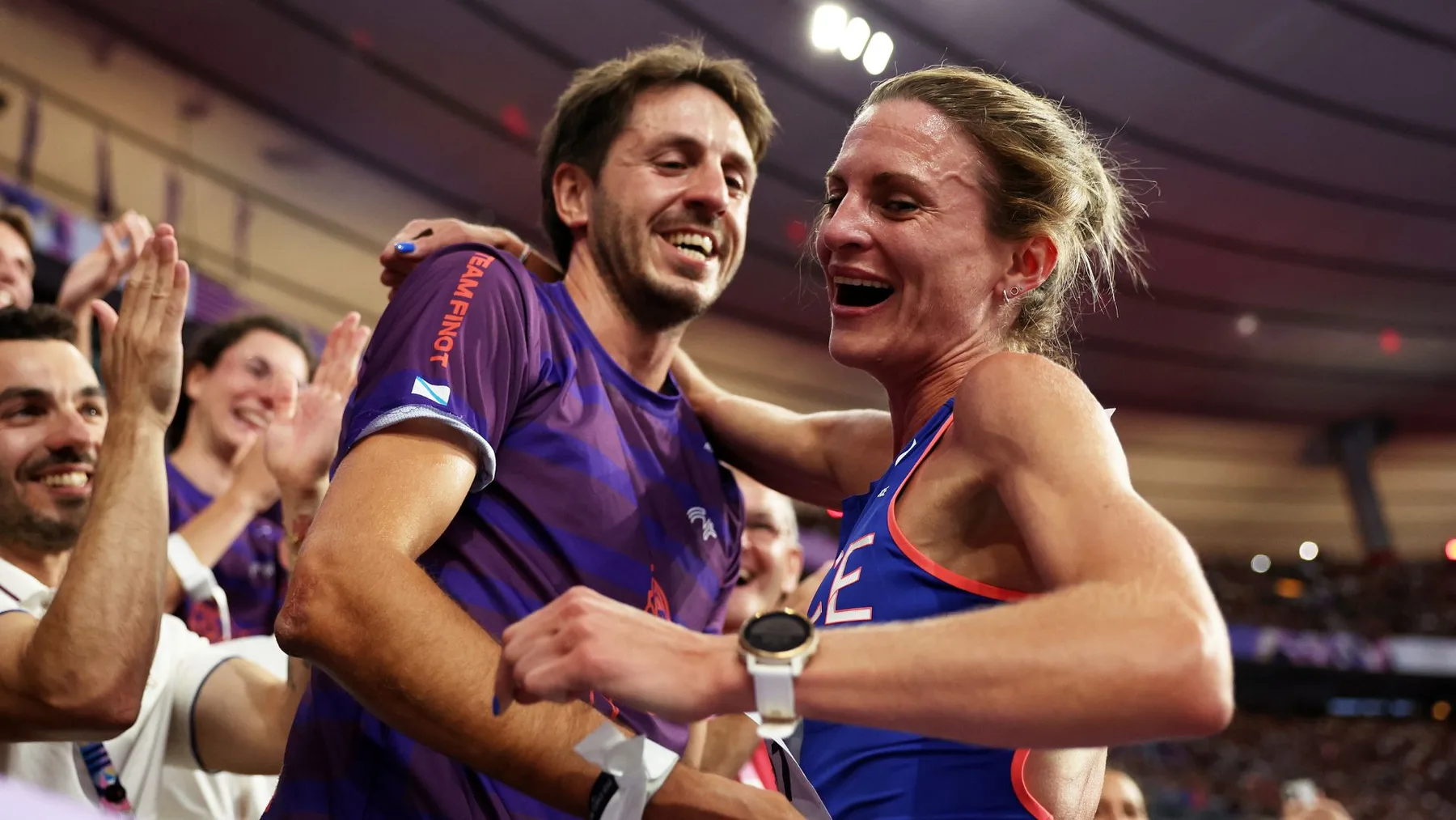 The 9 Athletes Who Got Engaged At The 2024 Olympics | marie claire