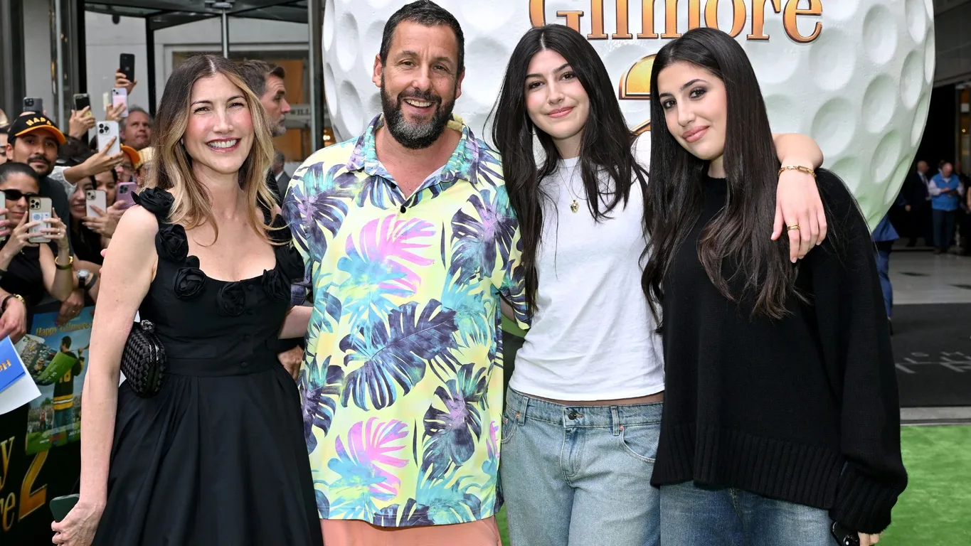 Who Are Adam Sandler's Kids? Meet Daughters Sadie & Sunny | marie claire