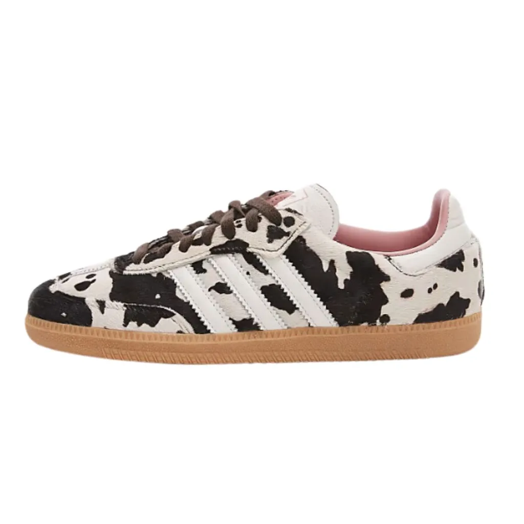 The Internet Is Obsessing Over The New Cow Print Adidas Sneakers ...