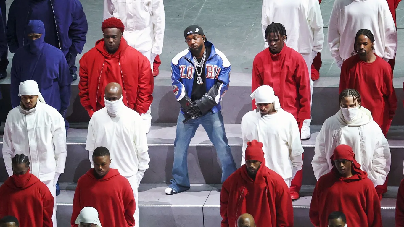 Kendrick Lamar Made History With His 2025 Super Bowl Show | marie claire