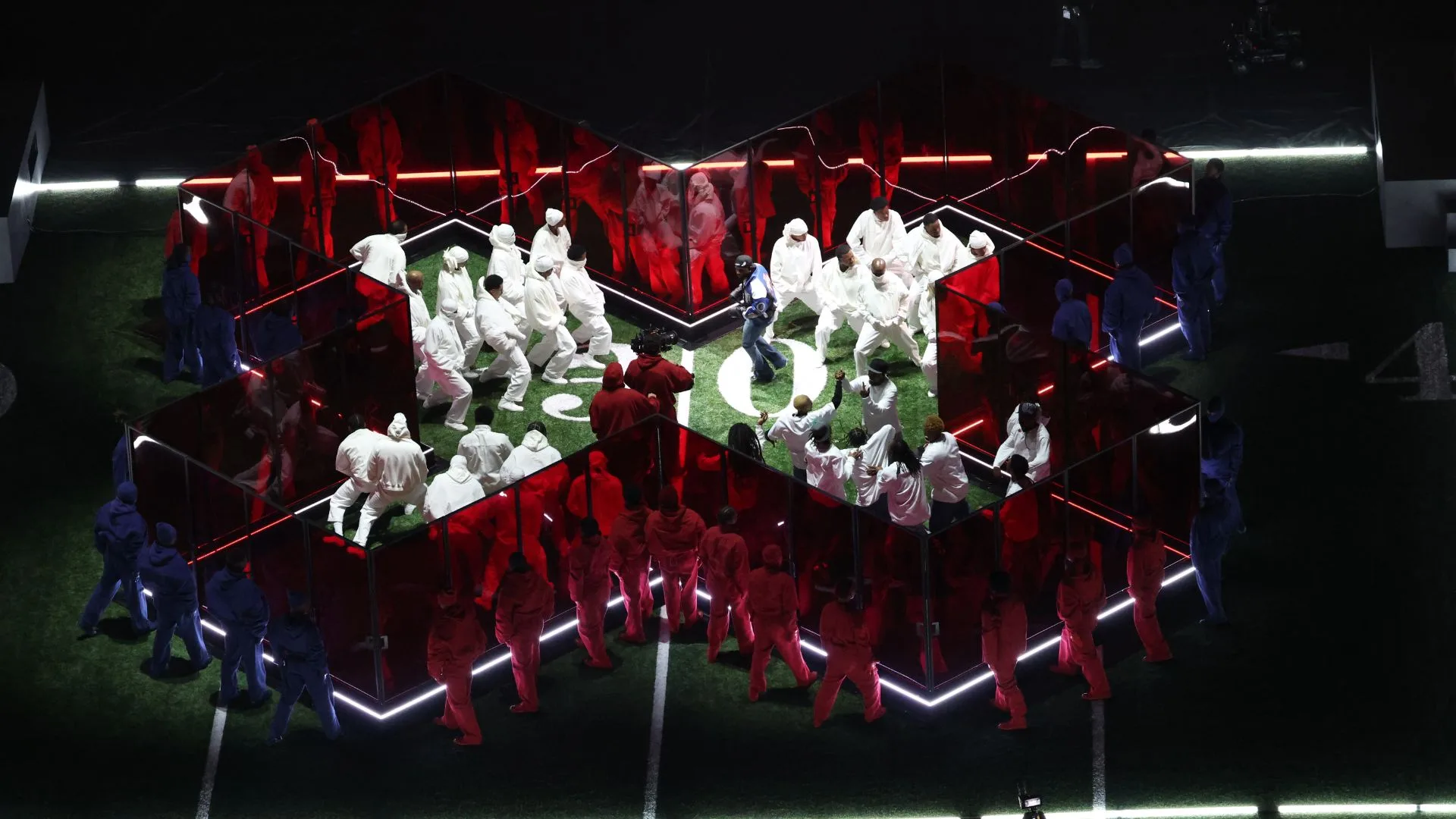 Kendrick Lamar Made History With His 2025 Super Bowl Show | marie claire
