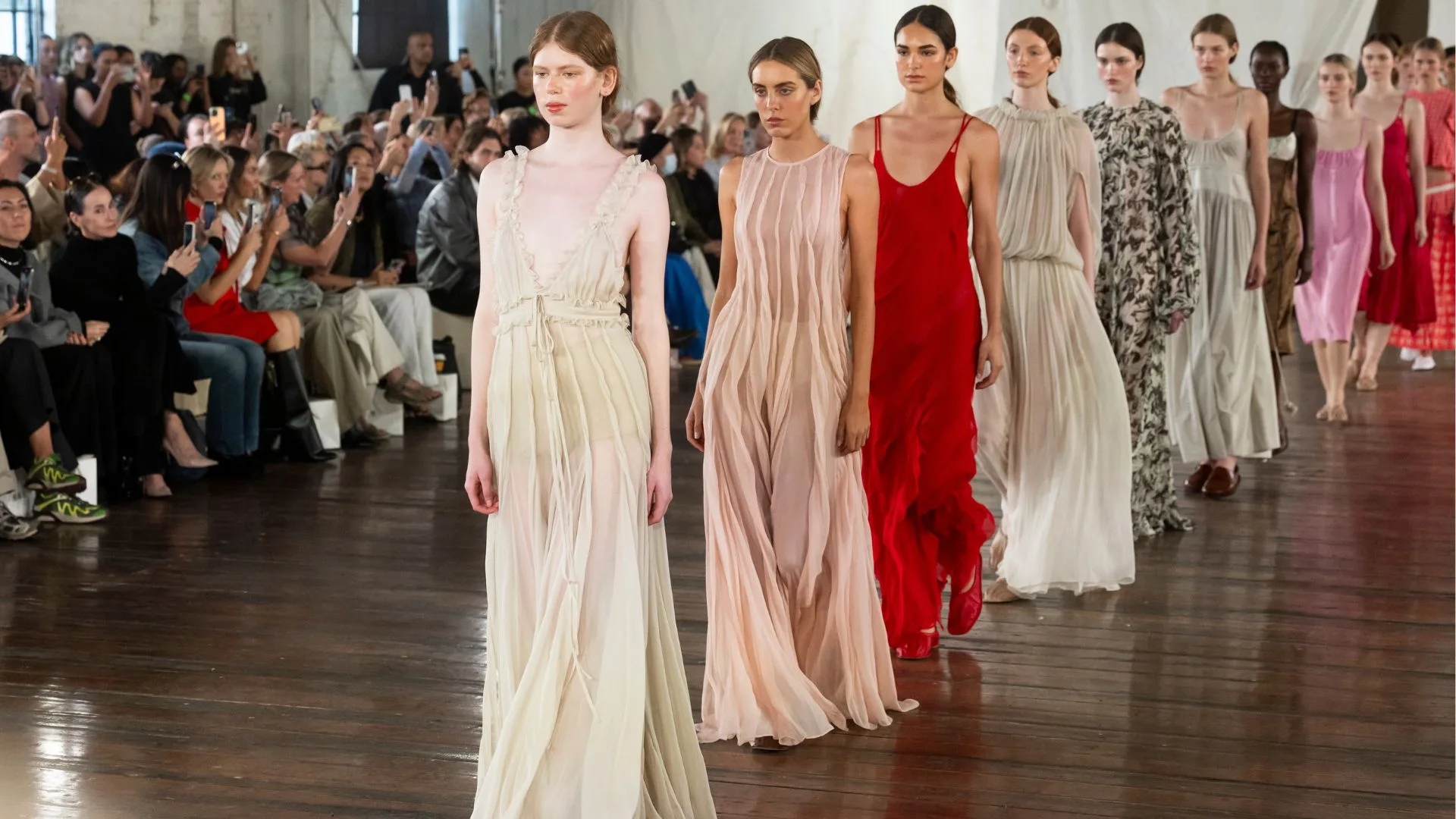 Lee Mathews' Milestone Fashion Week Runway Found Strength In Softness ...