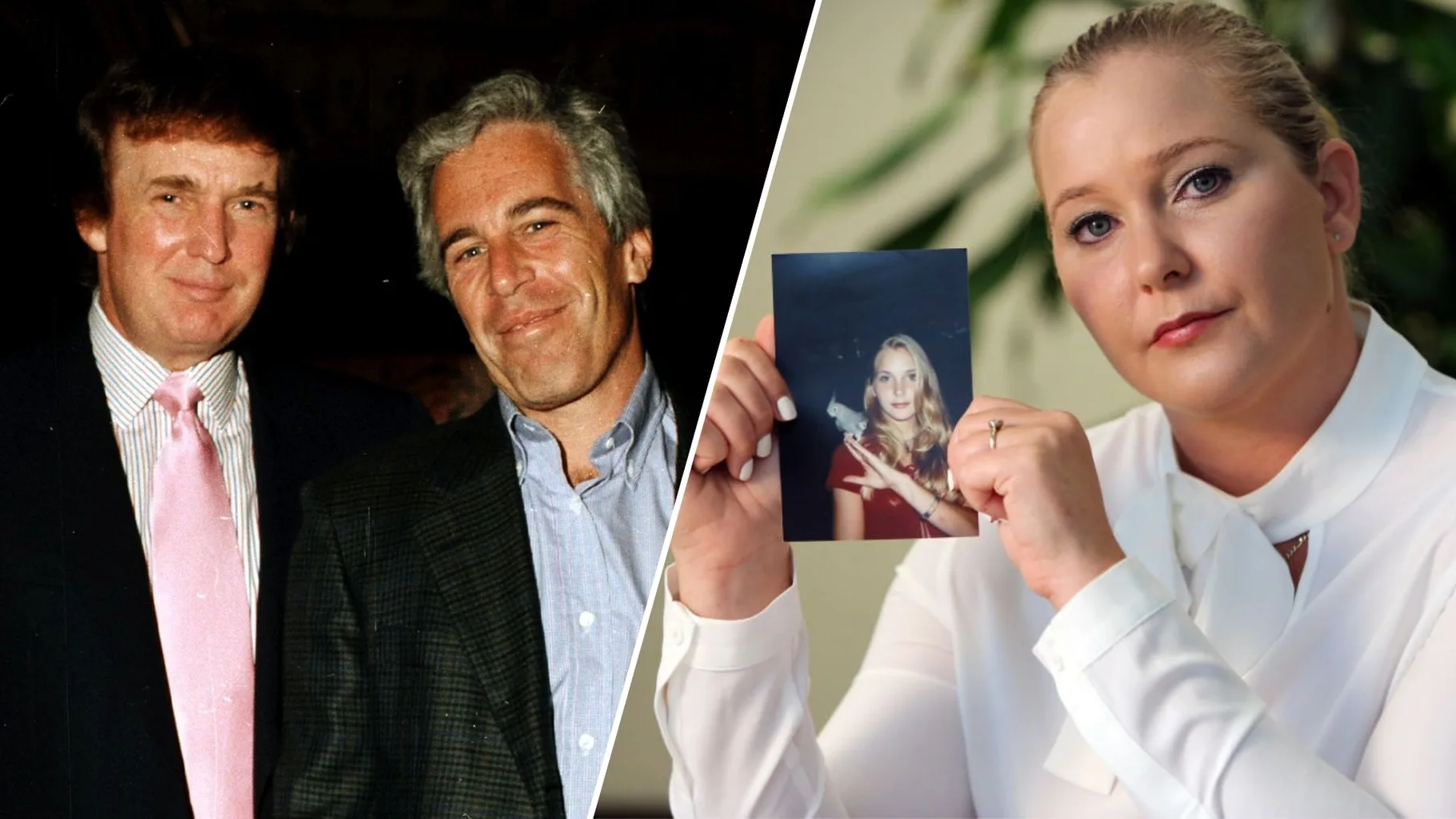 Trump Names Virginia Giuffre In "Stolen" Epstein Claims | marie claire