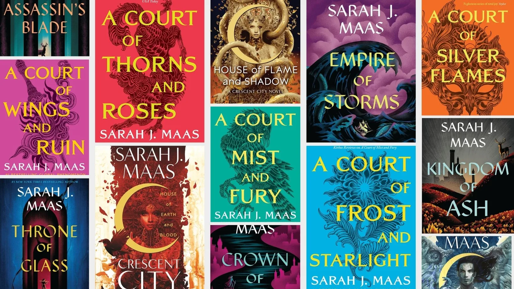 Sarah J. Maas Books Reading Order: Our Definitive Guide 2025 | marie claire