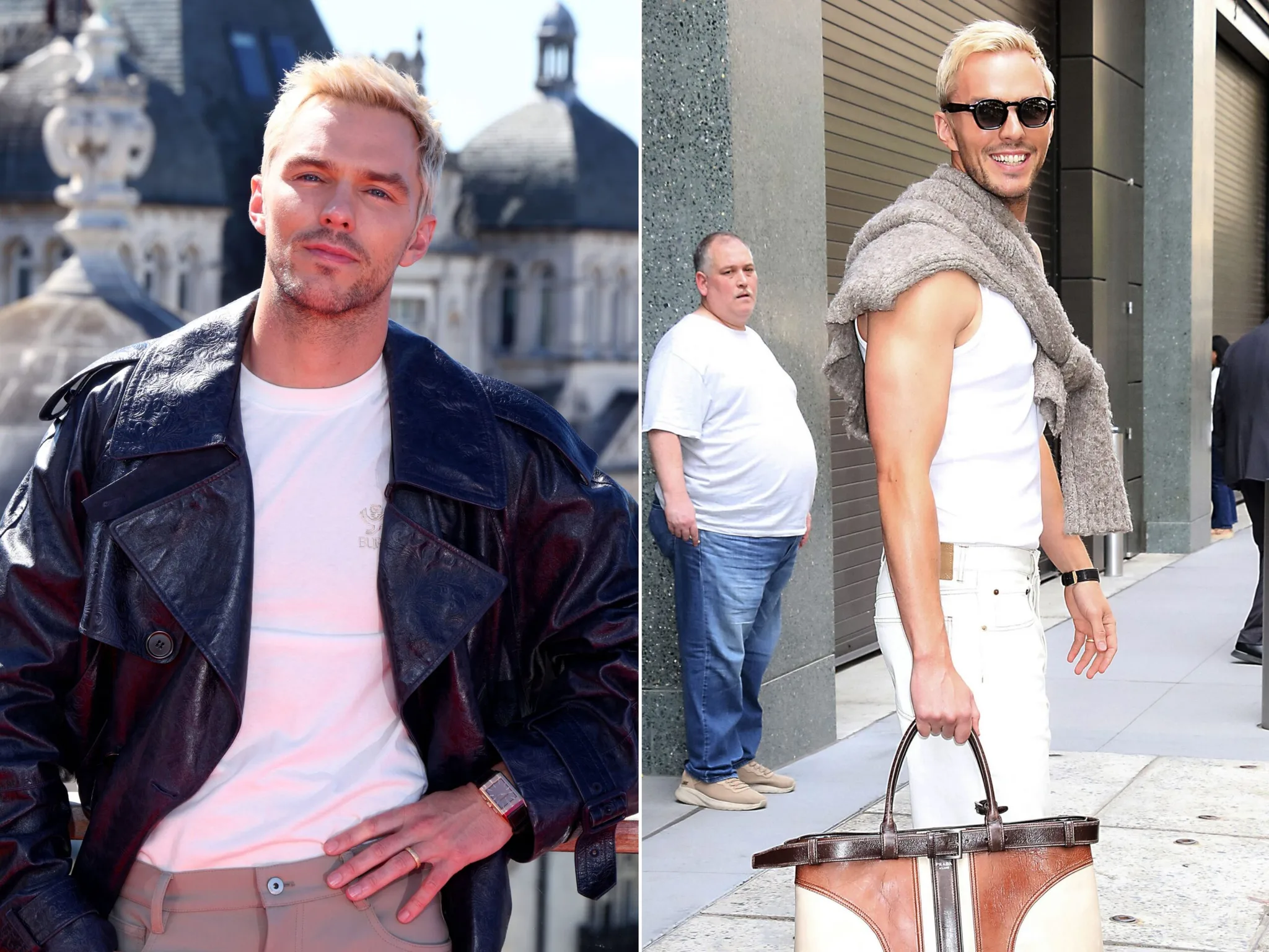 Nicholas Hoult Was Born To Be Blonde | marie claire