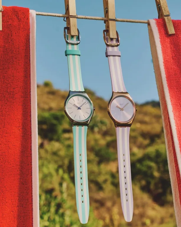 Swatch ESSENTIALS 2025 Is Serving Coastal Cool| marie claire