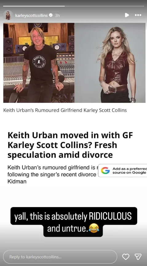 Who Is Keith Urban’s Rumoured New Girlfriend, Karley Scott Collins ...