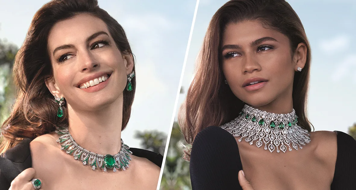 Anne Hathaway & Zendaya's New Bulgari Campaign Is Making Us Demand The ...