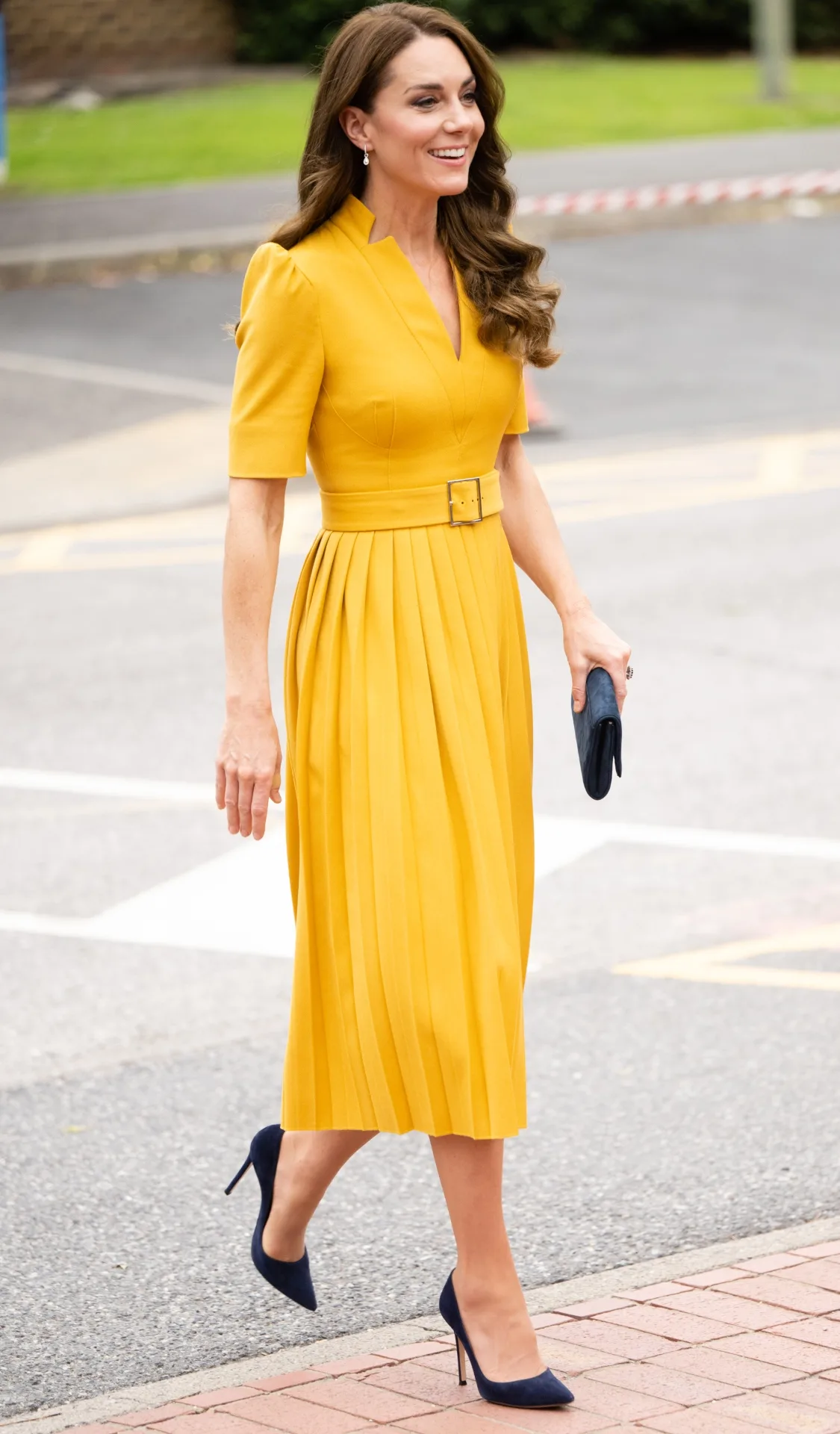 Kate Middleton's Bright Yellow Dress Marks An Important First For The Royal