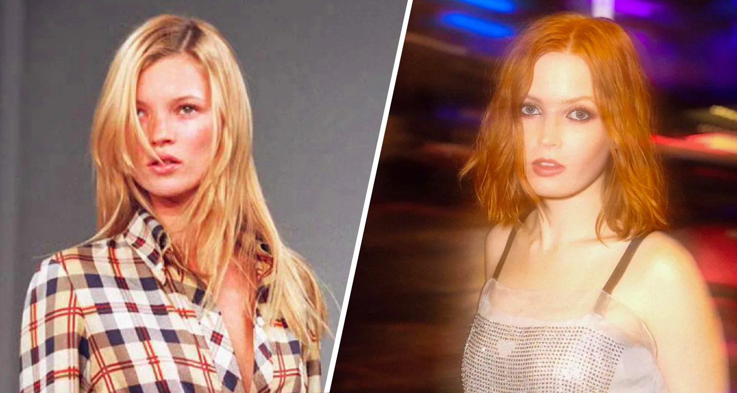 Does Ellie Bamber Really Look Like Kate Moss In 'Moss And Freud' Biopic?