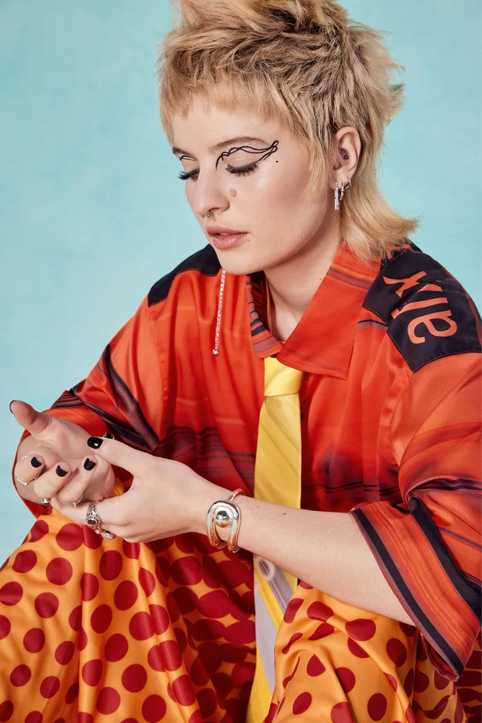 Asher Yasbincek's hair style transformation